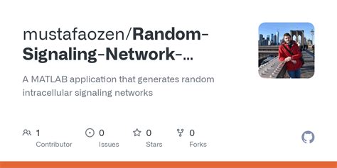 GitHub Mustafaozen Random Signaling Network Generator A MATLAB Application That Generates