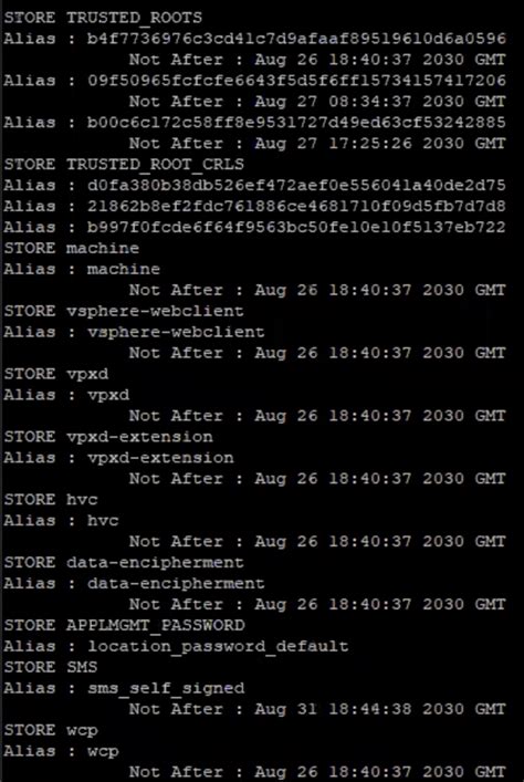 How To Resolve Vcenter Server Appliance 7 X Expired Machine Ssl Certificate