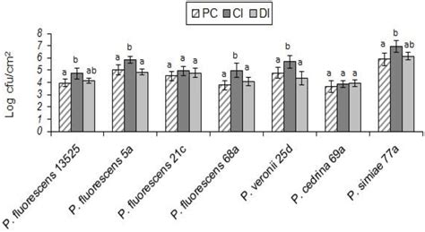 Frontiers Pseudomonas Fluorescens Group Bacterial Strains Interact Differently With Pathogens