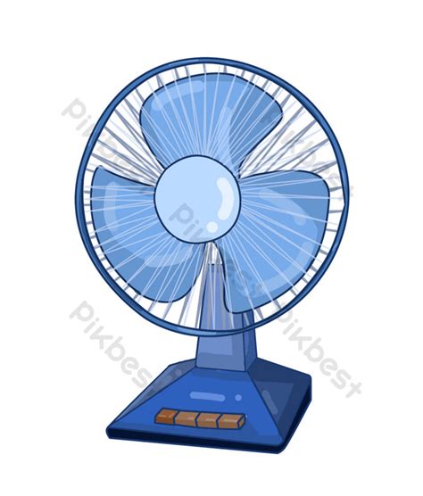 소형 가전 제품 용 선풍기 그림 일러스트 Png Psd 무료 다운로드 Pikbest
