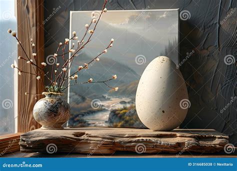 Elegant Ester Egg Icon For Designers Simple White Background