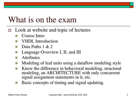copyright joanne degroat ece osu ppt download