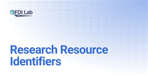 Research Resource Identifiers Api Handbook