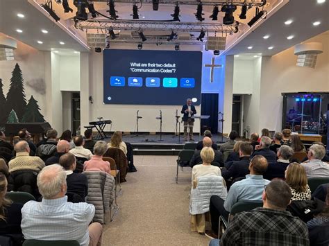 Such A Good Evening With Steve Cockram Speaking On ‘the Communication Code Graham Wakeman