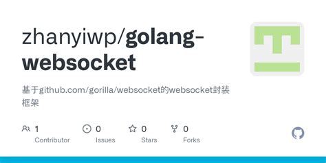 github zhanyiwp golang websocket 基于 gorilla websocket的