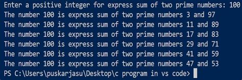How To Find The Prime Number By C Programing Language