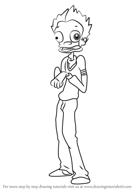 How To Draw Gimpy From Undergrads Undergrads Step By Step