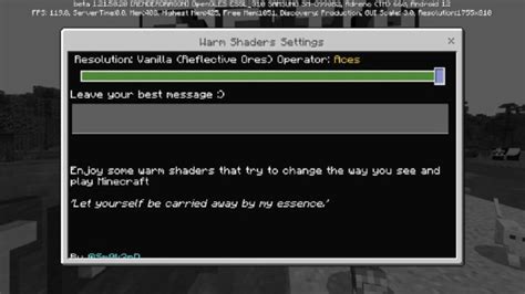 Download Warm Shader For Minecraft Pe Warm Shader For Minecraft Bedrock Edition