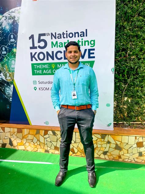 Ashutosh Panda On Linkedin Dear Connections I Am Attending The 15th National Marketing