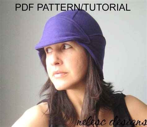 Helmet Hat Pdf Sewing Pattern Pdf Tutorial Sweatshirt Hat T Shirt