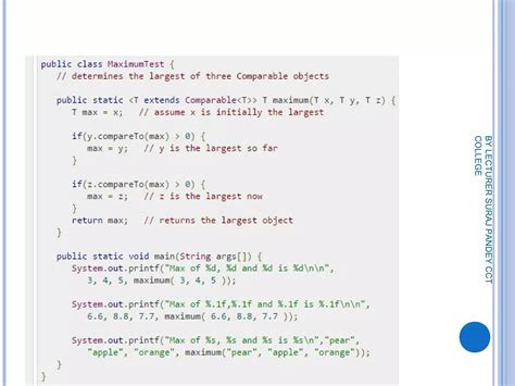 Generics In Java Ppt