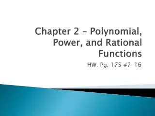 PPT Chapter Polynomial And Rational Functions PowerPoint Presentation ID