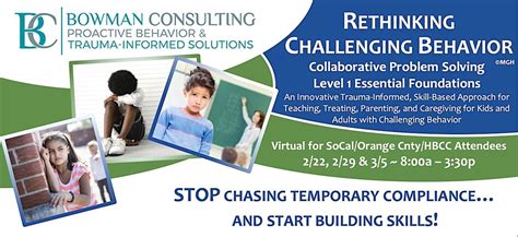 Rethinking Challenging Behavior Collaborative Problem Solving Level 1