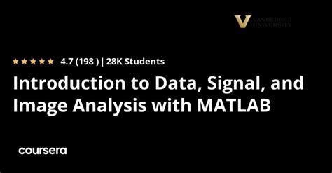 Matlab Coding On Linkedin Introduction To Data Signal And Image Analysis With Matlab