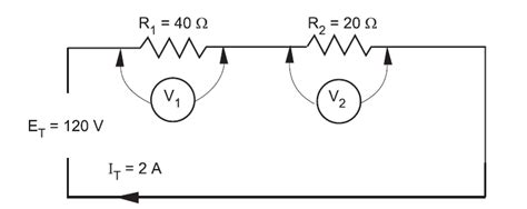 How To Calculate Total Voltage Drop In A Series Circuit