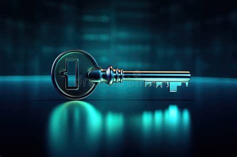 Key Security Concept Cyber Security Information Technology And Data Saftey Generative Ai