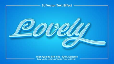 Premium Vector Fully Editable 3d Title Text Effect Eps Vector High