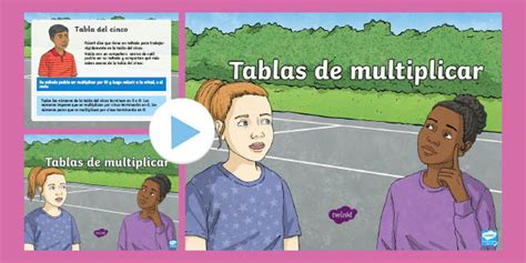 Powerpoint Tablas De Multiplicar Teacher Made