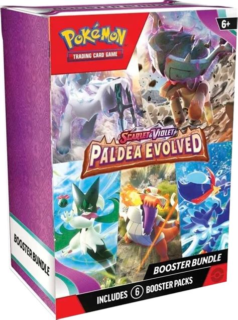 Paldea Evolved Booster Bundle Sv02 Paldea Evolved Pokemon