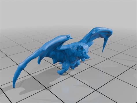 🦇 Giant Bat 50mm 25mm Dnd Ttrpg ・free 3d File For ・cults