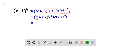solved expand each binomial x 1 3