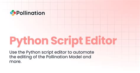 Python Script Editor Pollination Docs