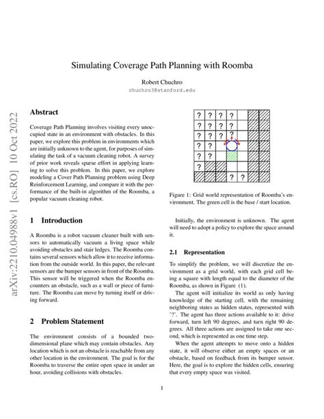 simulating coverage path planning with roomba deepai
