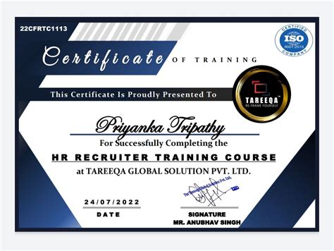 Priyanka Tripathy On Linkedin Training Humanresources Knowledge Coursecompletion