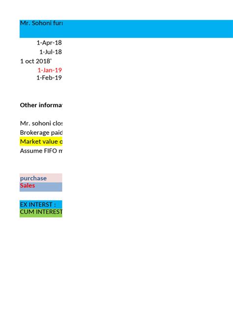 Ch 4 A Sample Problems Investment Accounting Problem And Solutions Pdf