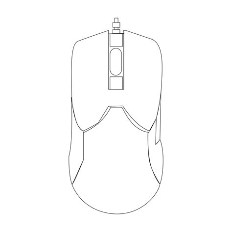 Gaming Mouse Vector Illustration Icon Symbol Vector Art At Vecteezy