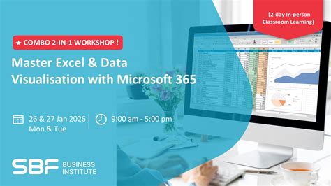 Master Excel And Data Visualisation With Microsoft 365 Combo 2 In 1