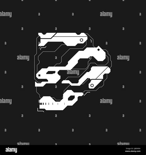 Futuristic Arrow Cyberpunk Interface Cyber Element Tech Pointer