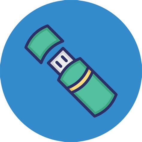 Data Stick Free Electronics Icons