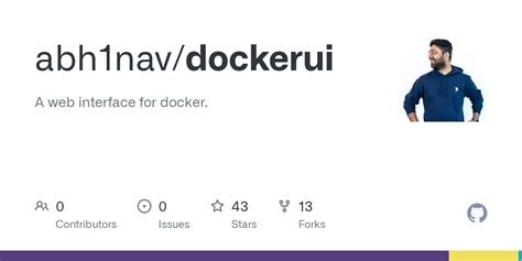 github abh1nav dockerui a web interface for docker