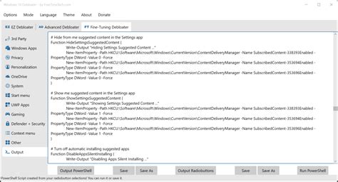 Windows 10 Debloater Tool Debloat Gui Updated Feb 22 2024 V2611 Freetimetech