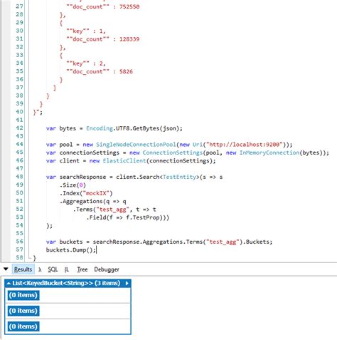 700 Alpha1 Nest Fails To Parse Buckets In Termsaggregate · Issue 3710 · Elasticelasticsearch