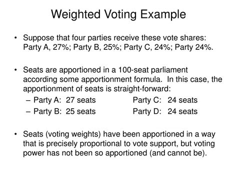 PPT VOTING POWER PowerPoint Presentation Free Download ID 1256945