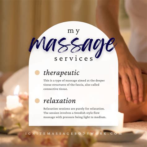 Ignite Massage Bodywork Updated August 2025 Request An Appointment