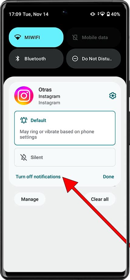 Turn Notifications On Or Off On OnePlus Nord N G