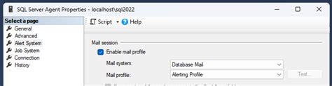 configuring database mail for sql agent notifications in managed instance andy brownsword