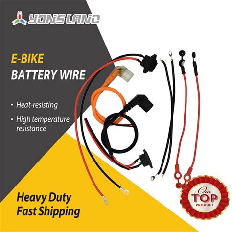 Electric Ebike Battery Cables Yonsland Electric Vehicles