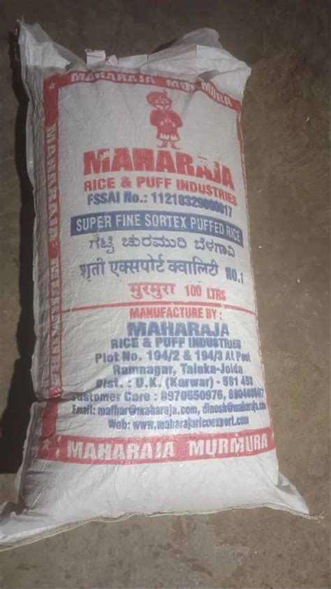 100 Ltrs Puffed Rice At ₹ 540bag Puffed Rice In Sirsi Id