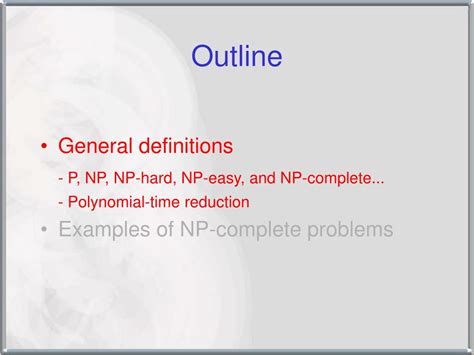 Ppt Csc5160 Topics In Algorithms Tutorial 2 Introduction To Np