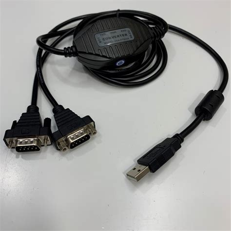 Cáp Chia Cổng Rs232c Dài 0 4m Db9 Y Splitter Cable Db9 Female To 2 Db9 Male Serial Splitter