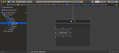 Stack Layout With Interface Builder Swift Sections Medium