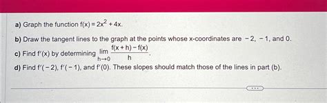 solved a ﻿graph the function f x 2x2 4x b ﻿draw the
