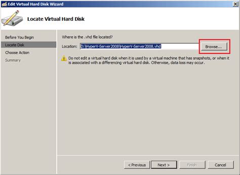 Resizeextend Vmware Hyper V Partition In Windows Server 2008