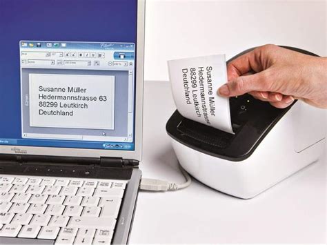 Drukarka Etykiet Brother P Touch Ql Termiczna Biurowi Pl