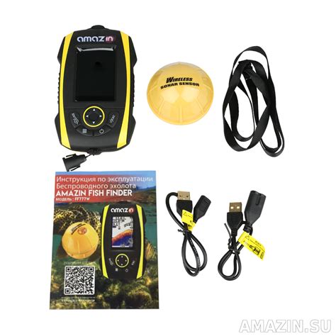 Беспроводной Эхолот для Рыбалки с Берега Amazin FishFinder FF777W - Купить!