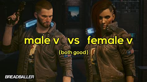 Cyberpunk 2077 Male V Vs Female V YouTube